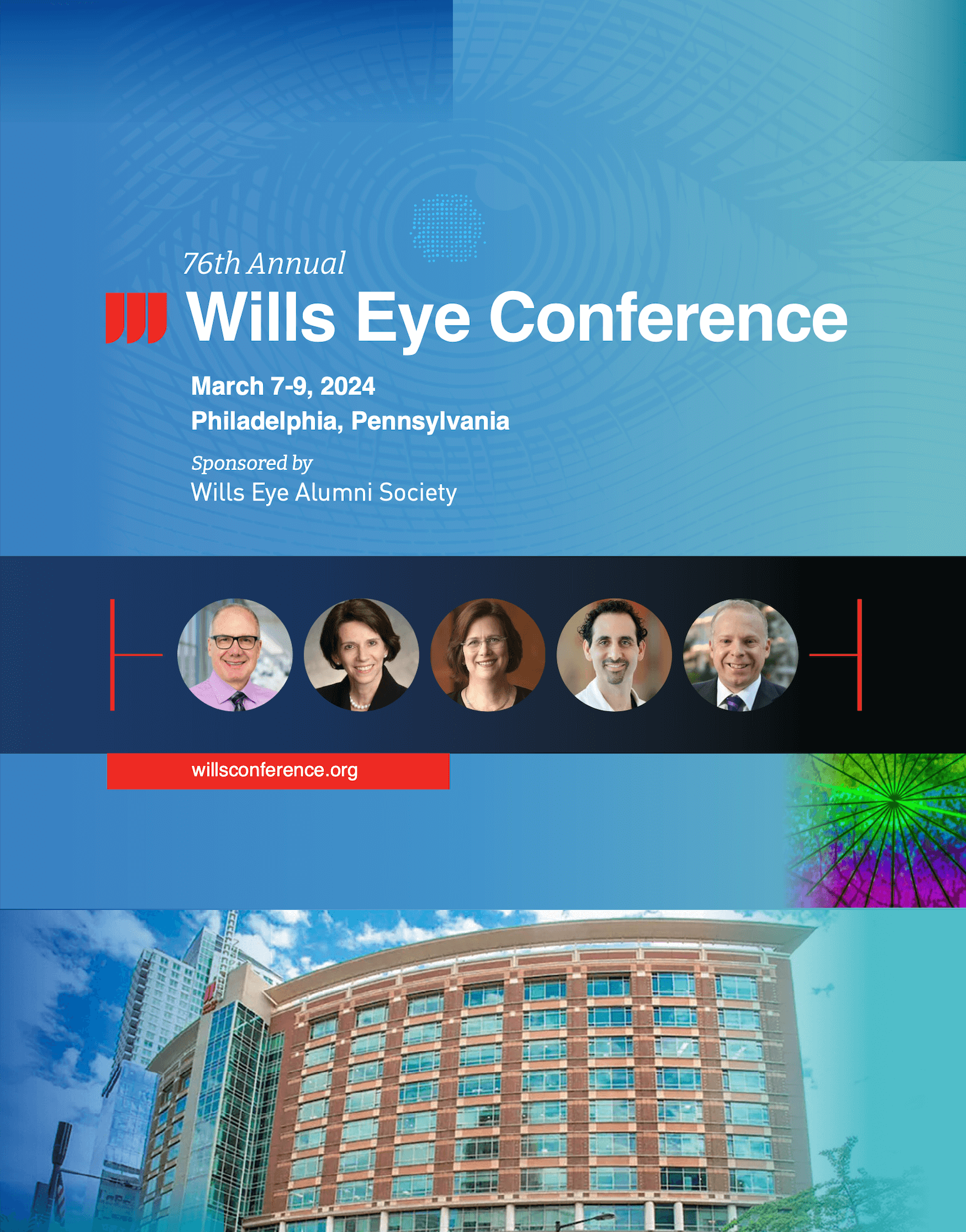 Wills Conference 2024_program cover | Wills Eye Hospital